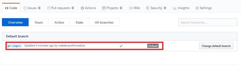 Mettre en ligne son site sur github pages | webdevpro.net